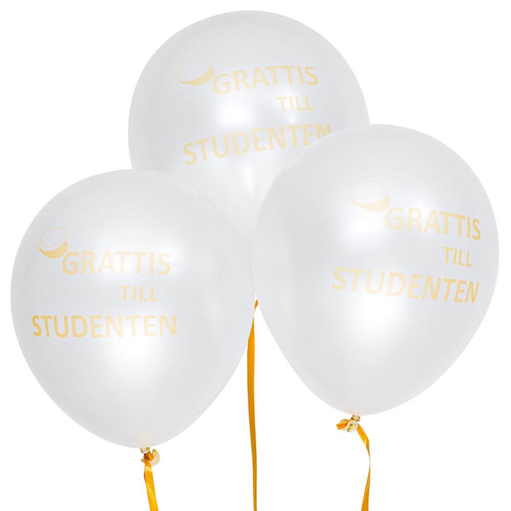 Grattis Till Studenten Ballonger - Partyhallen.se