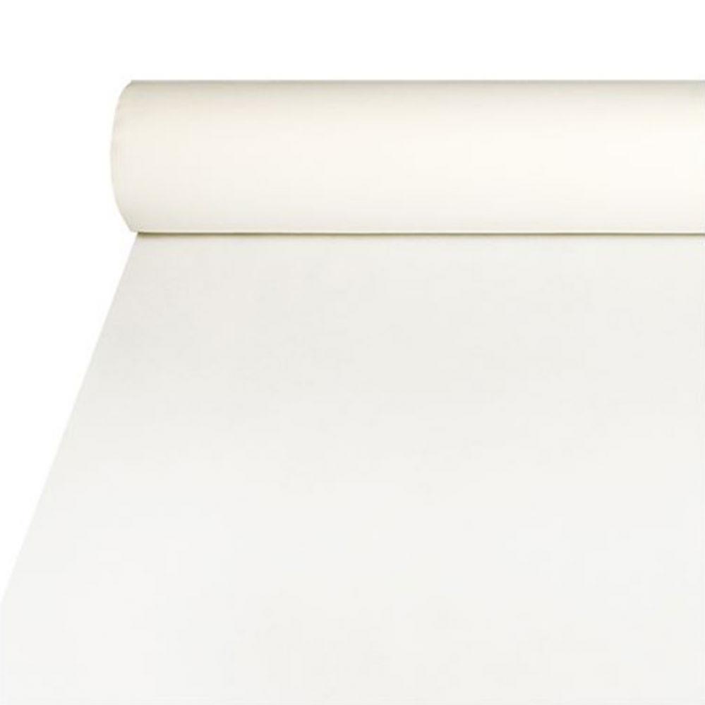 Tygliknande Pappersduk Rulle Vit - Partyhallen.se