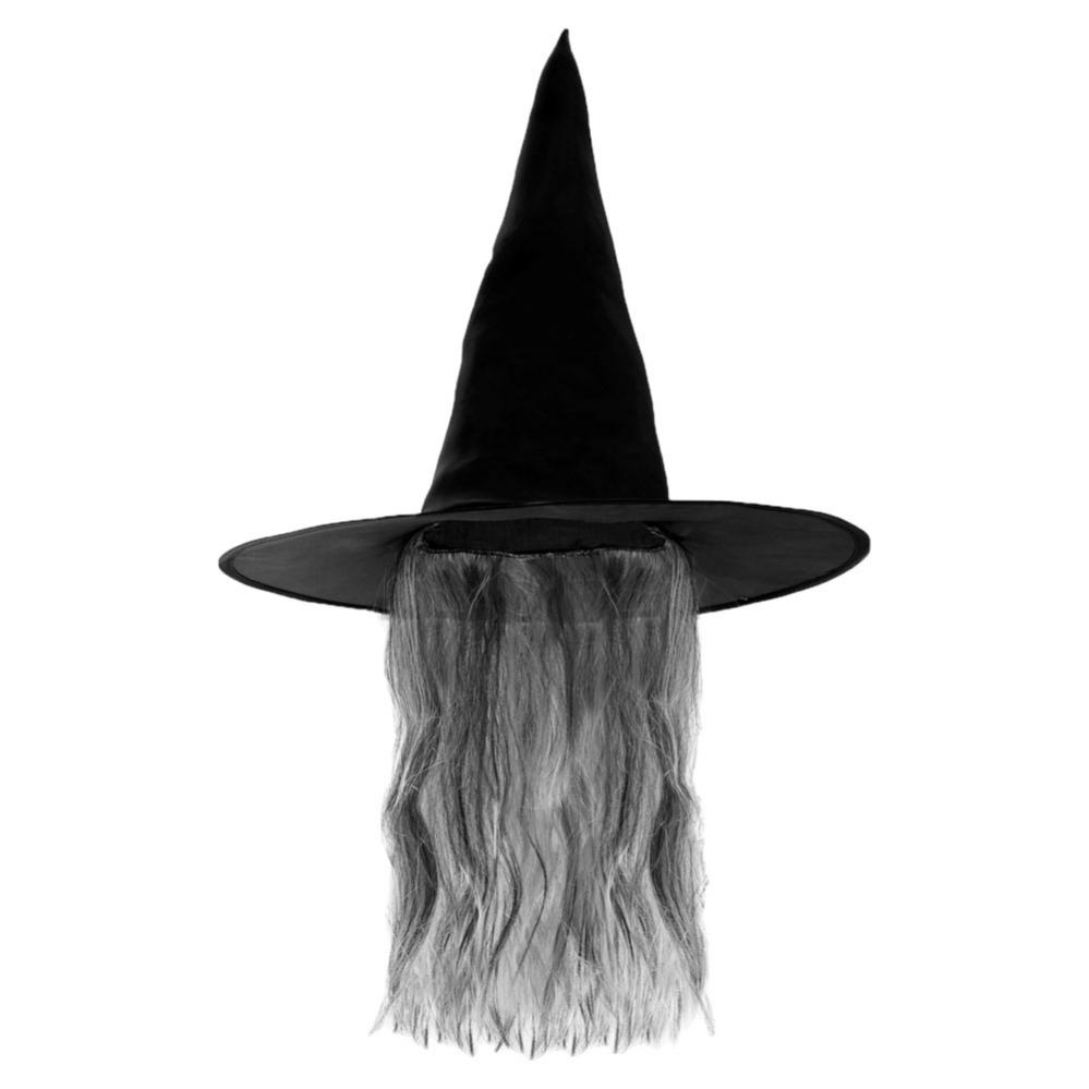 Häxhatt med Grått Hår - Partyhallen.se