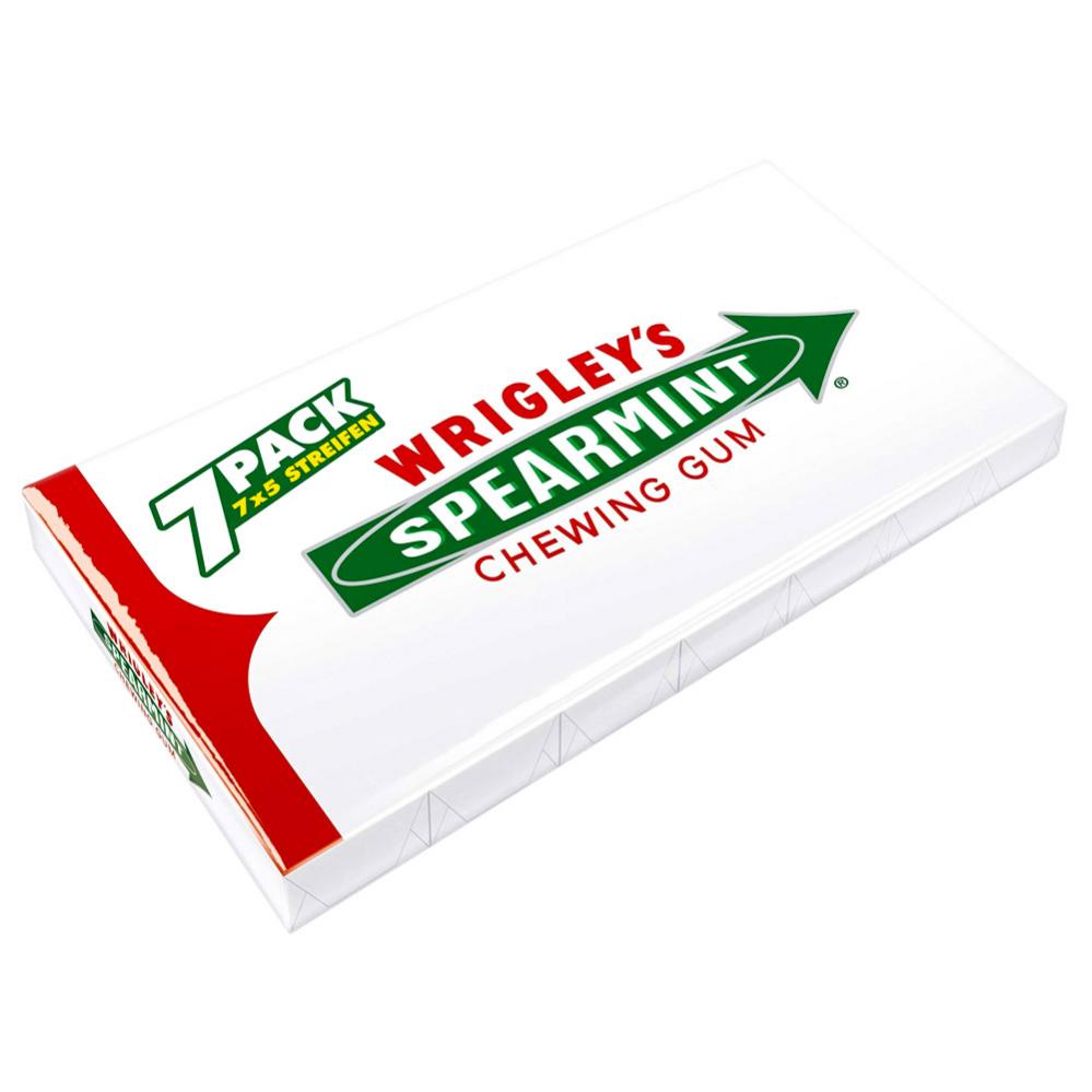 Wrigley's Spearmint Tuggummi 7-pack - Partyhallen.se