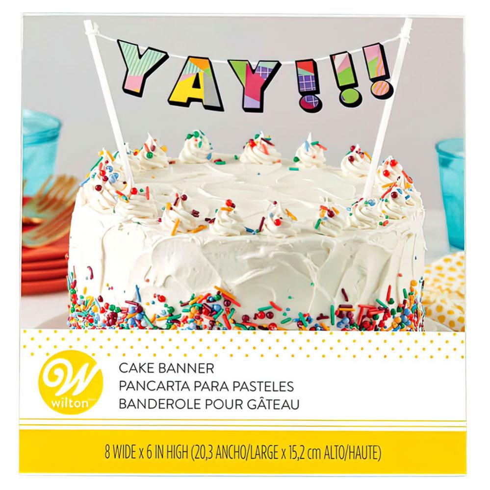 YAY Cake Topper - Partyhallen.se