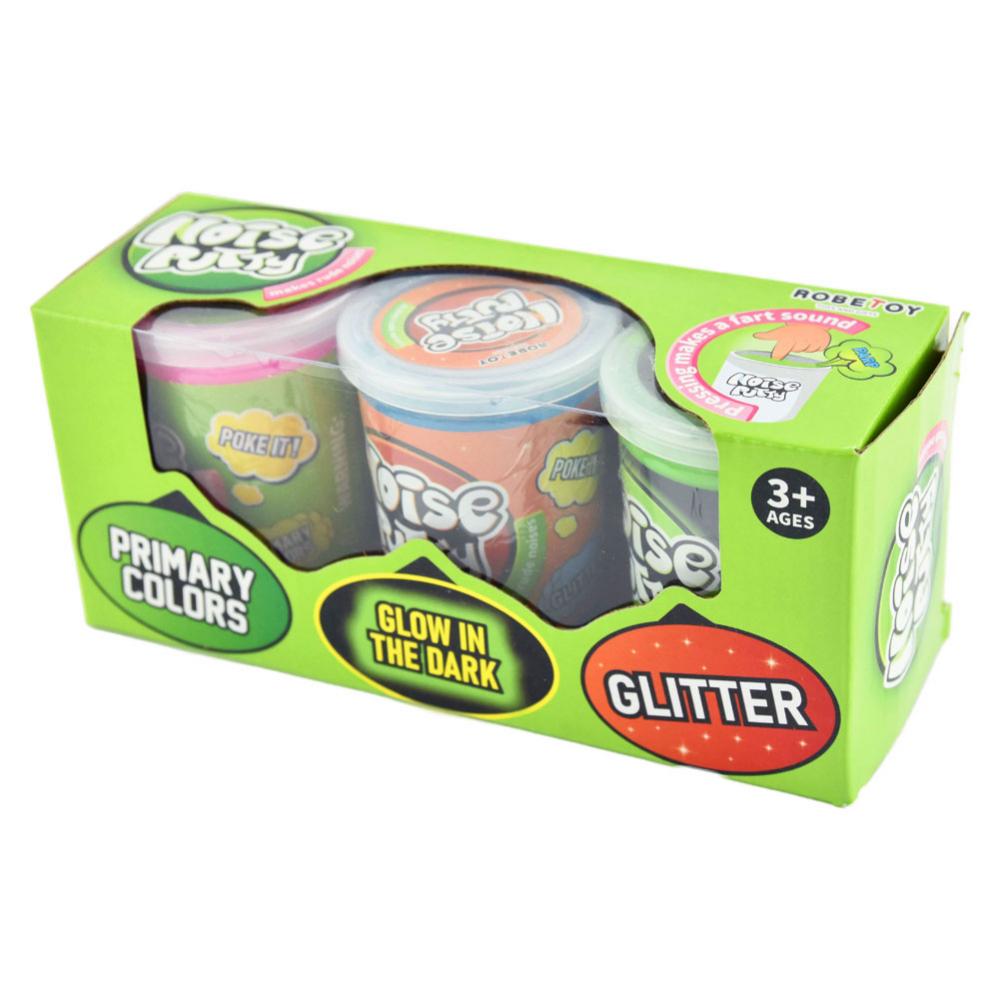 Noise Putty Slime 3-pack - Partyhallen.se