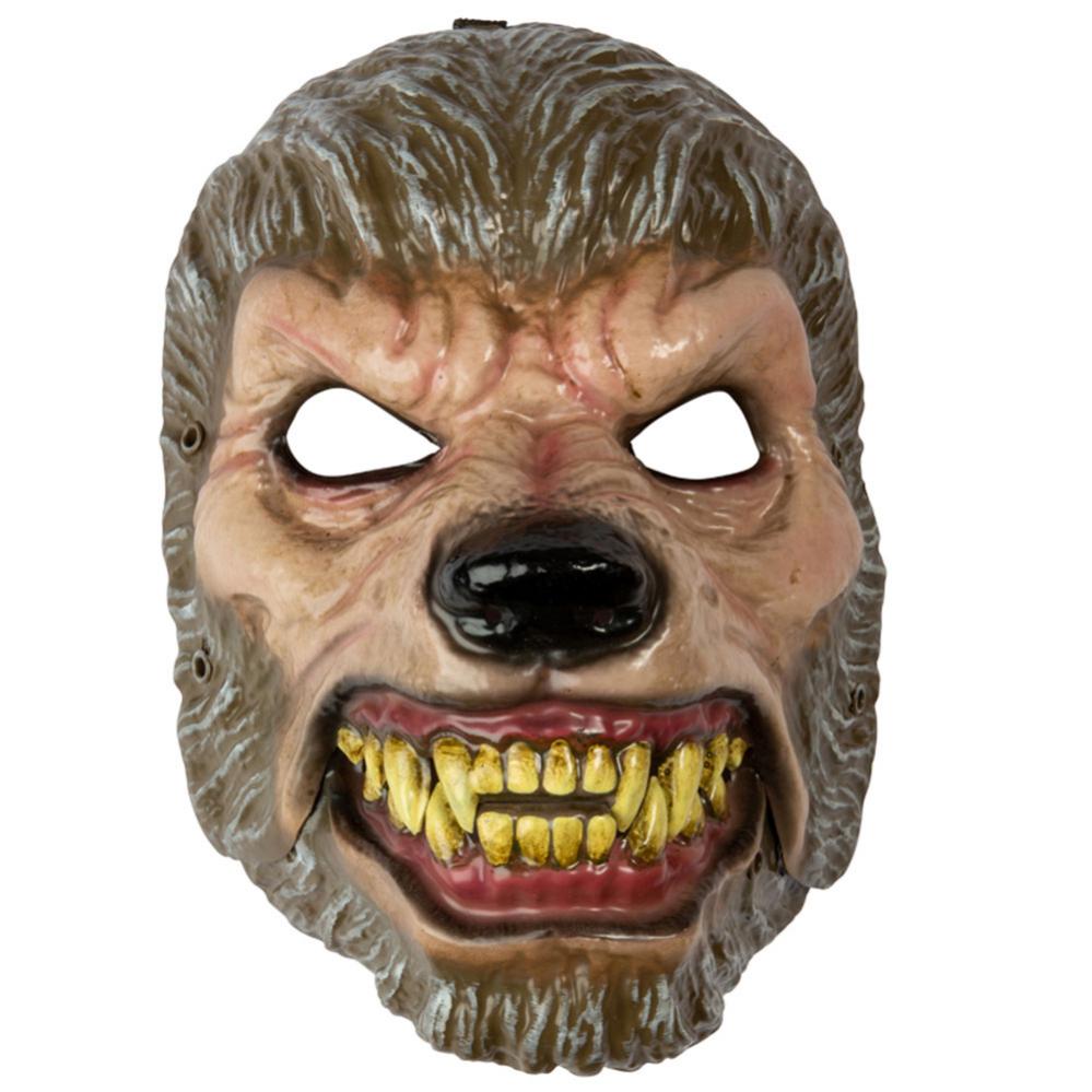 Varulvsmask med Rörlig Käke - Partyhallen.se