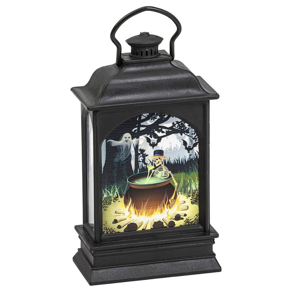 Mini Lykta LED Halloween - Partyhallen.se