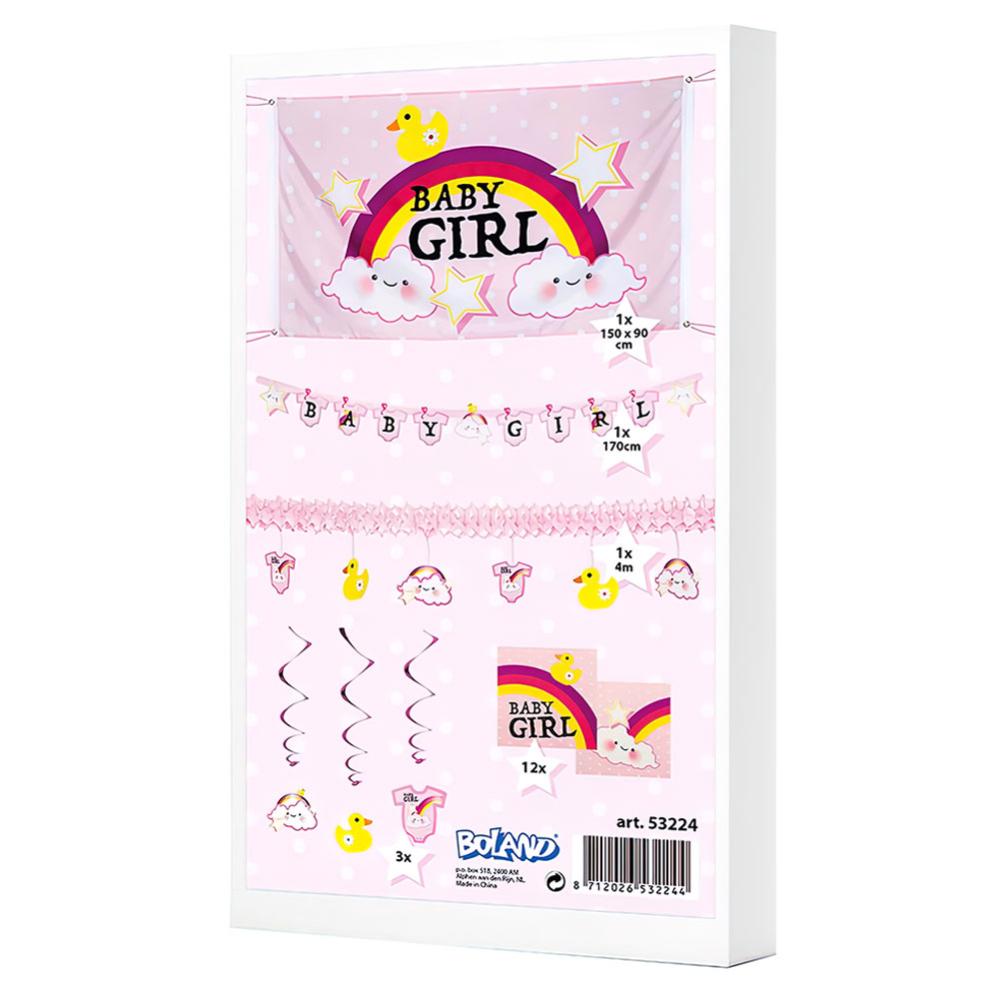 Baby Shower Kit Girl - Partyhallen.se