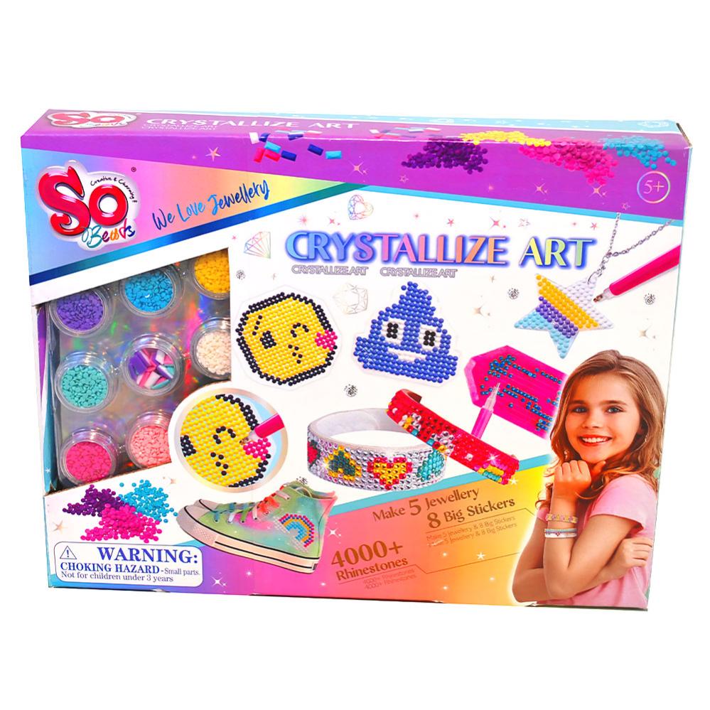 Crystallize Art Diamantpyssel Kit - Partyhallen.se
