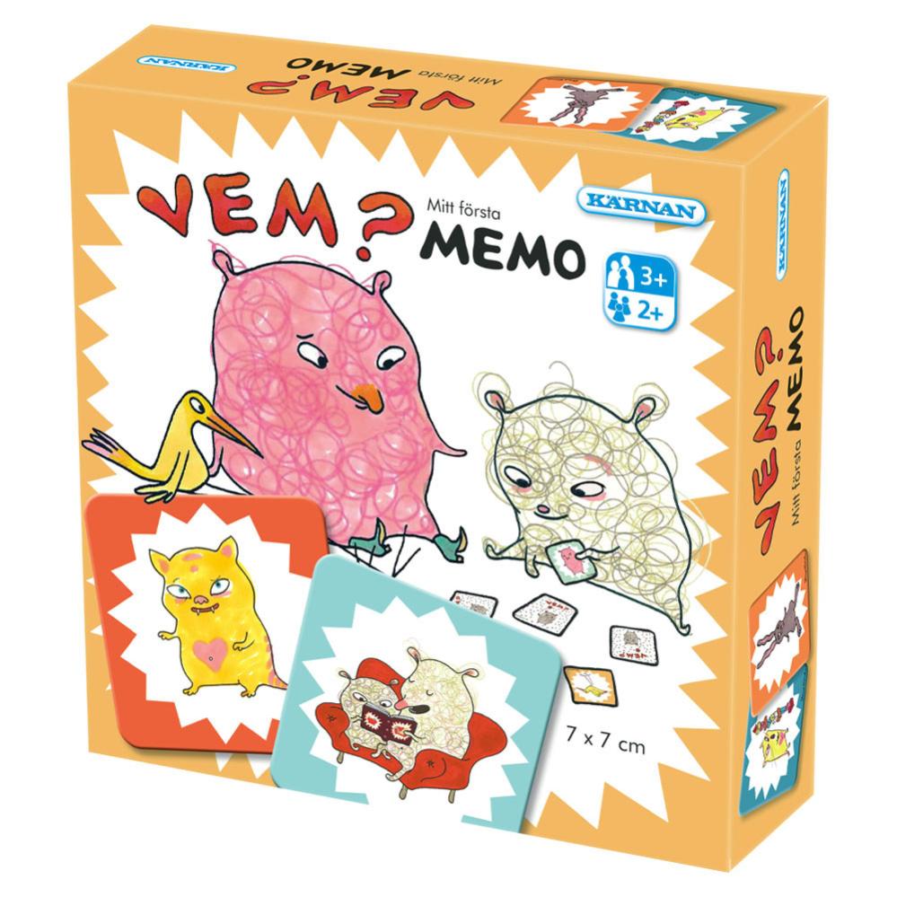 Vem? Memo Spel - Partyhallen.se