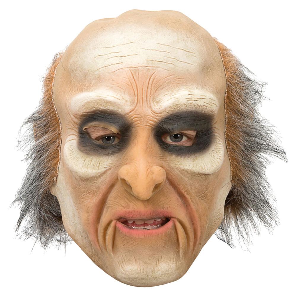 Rynkig Gammal Gubbe Latex Mask - Partyhallen.se