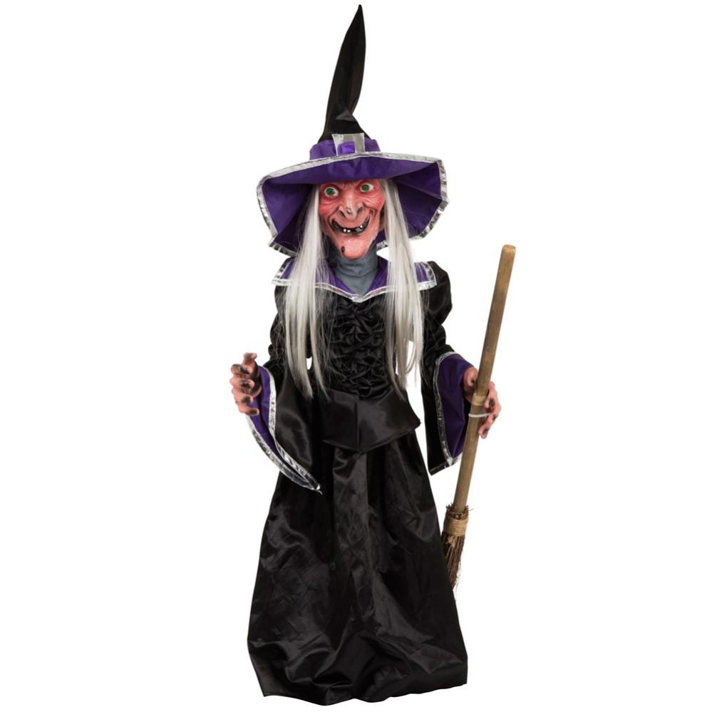 Häxa Animerad Dekoration - Partyhallen.se