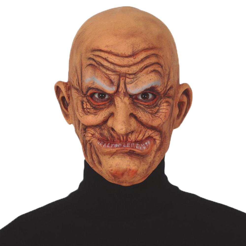 Gammal Gubbe Mask Latex - Partyhallen.se