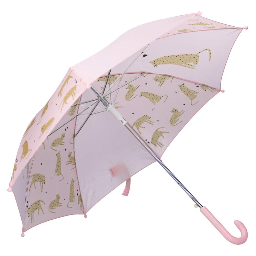 Leopard Paraply Barn - Partyhallen.se