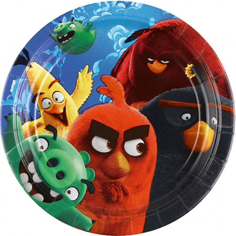 Angry Birds Crew Assietter - Partyhallen.se