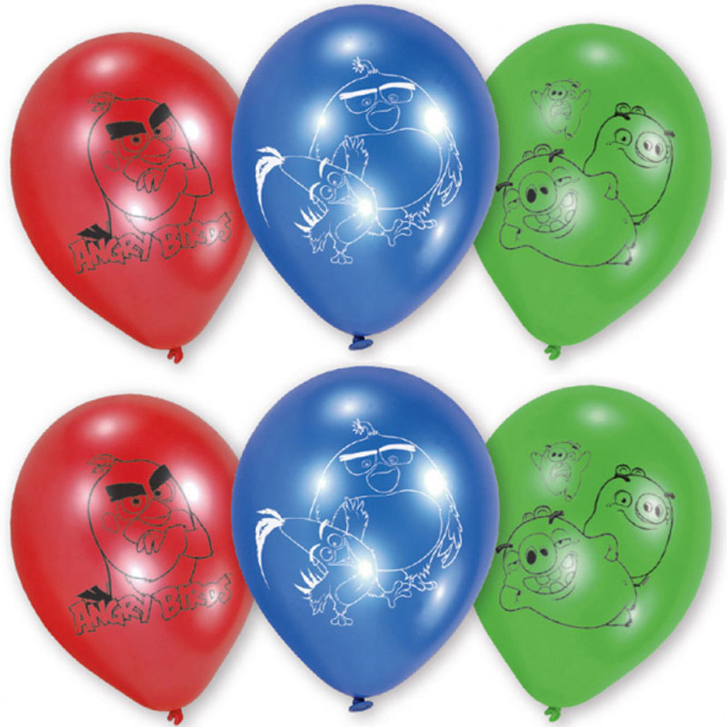 Angry Birds Crew Ballonger - Partyhallen.se