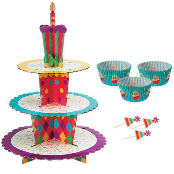Muffinsställ Celebration Kit - Partyhallen.se