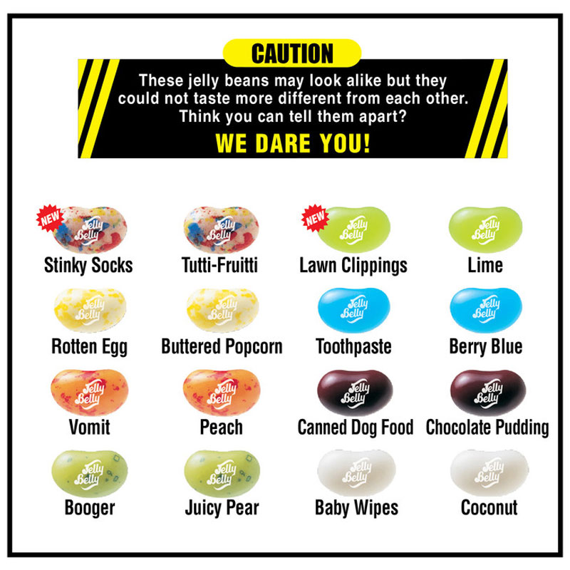 Bean Boozled Jelly Beans Mystery Bean Dispenser - Partyhallen.se