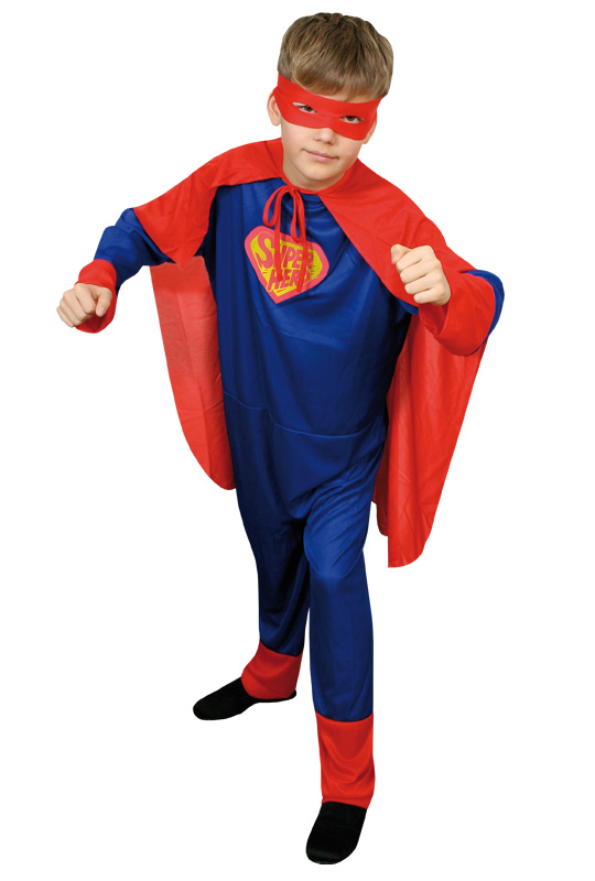Superman Barn Maskeraddräkt Budget - Partyhallen.se