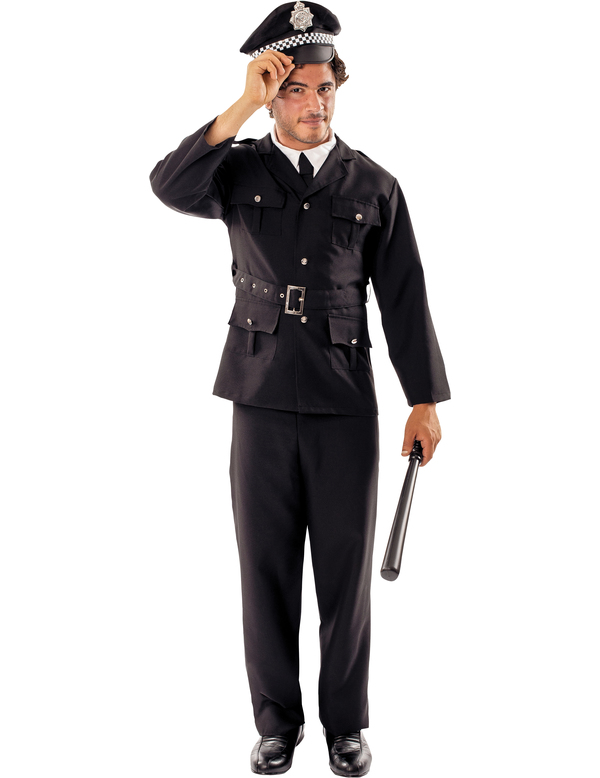 Polisman Maskeraddräkt - Partyhallen.se