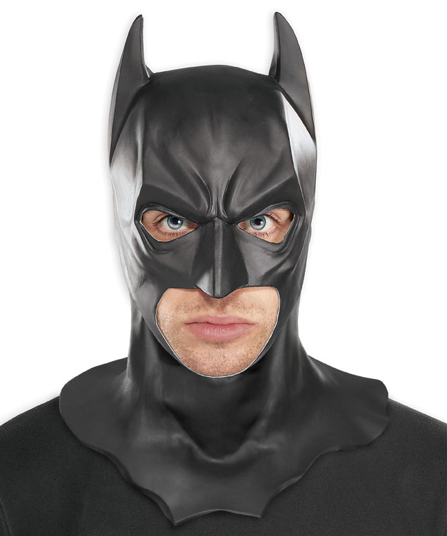 Batman The Dark Knight Rises Latex Mask - Partyhallen.se