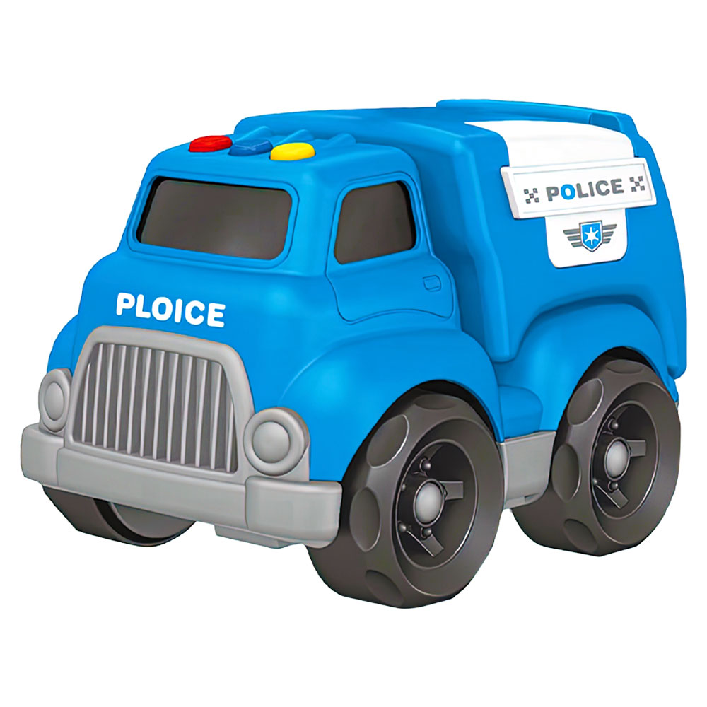 Polis/Brandbil Leksak med Ljud och Ljus - present/presenttips